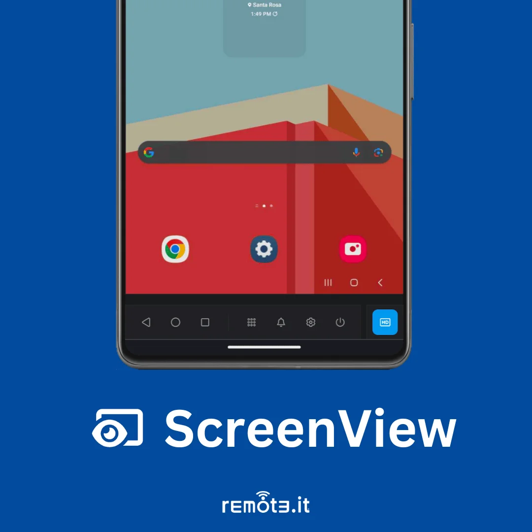 View & control Android from any browser